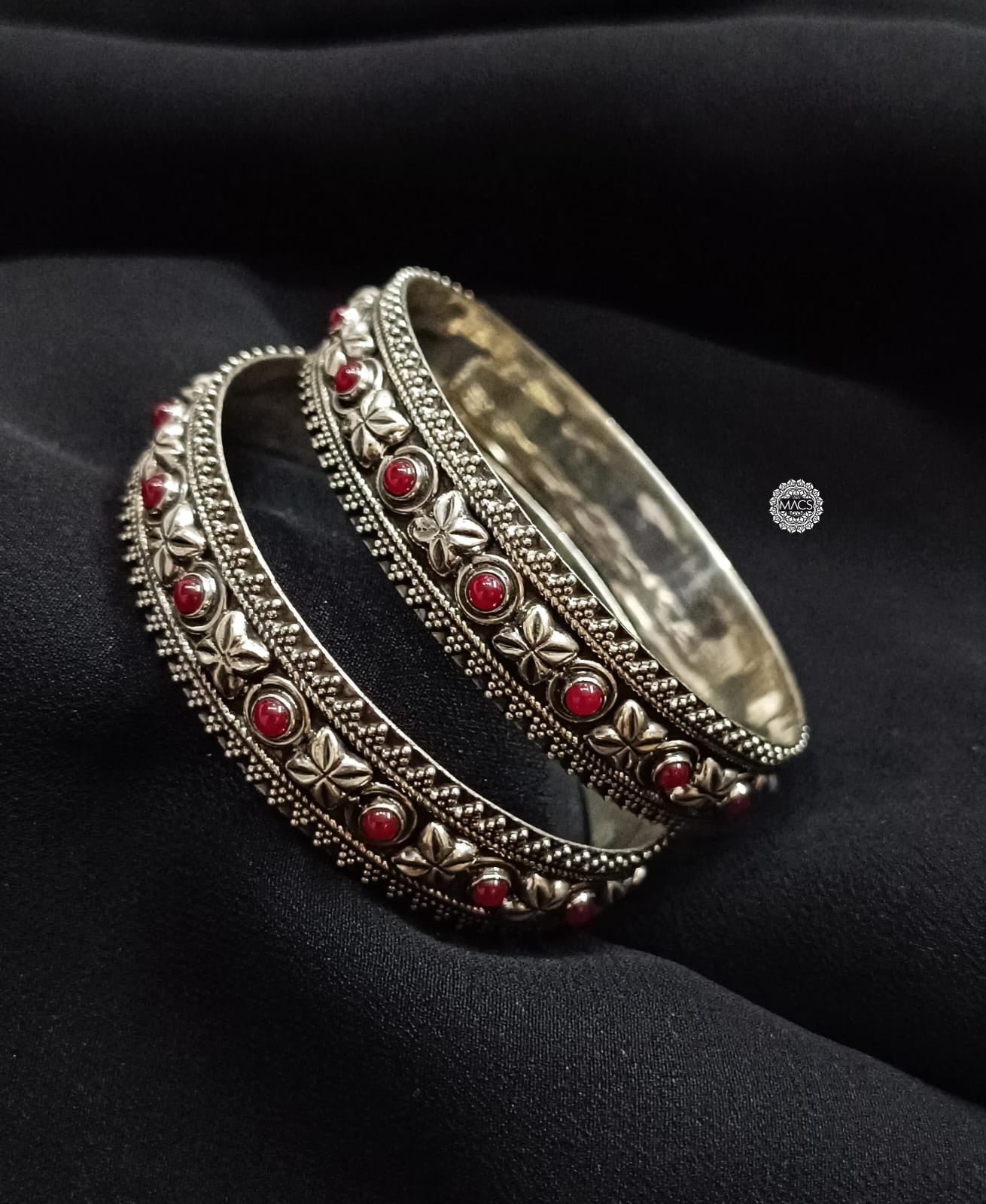 Silver Bugadi Earrings | Silver Ear cuffs | Pure Silver Bugadi | MACS