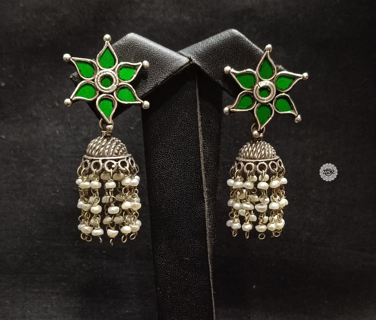 Silver Bugadi Earrings | Silver Ear cuffs | Pure Silver Bugadi | MACS