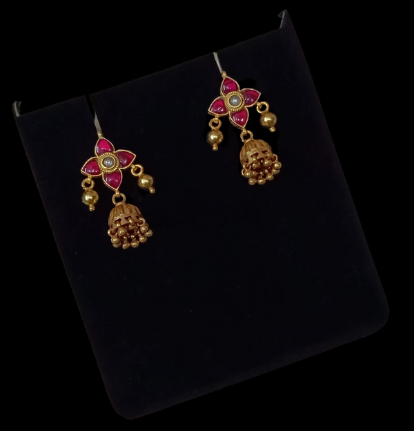 Dholki Beads Necklace- Real Silver Dholki- Gold Dholki-MACS