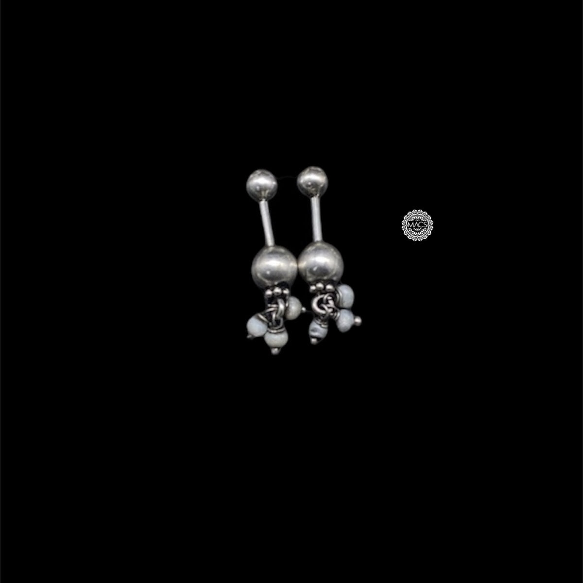 Silver Bugadi Earrings | Silver Ear cuffs | Pure Silver Bugadi | MACS