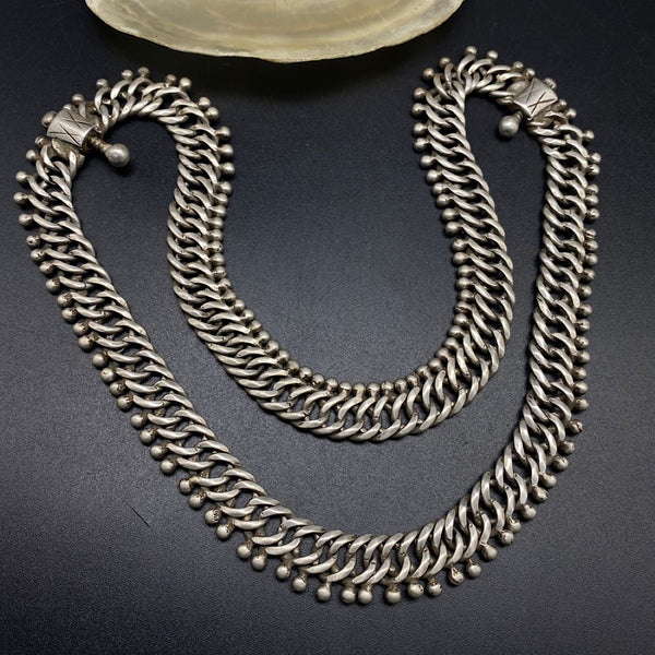 Buy Pure Silver anklets online- Pure Silver Payal- 925 Silver- MACS