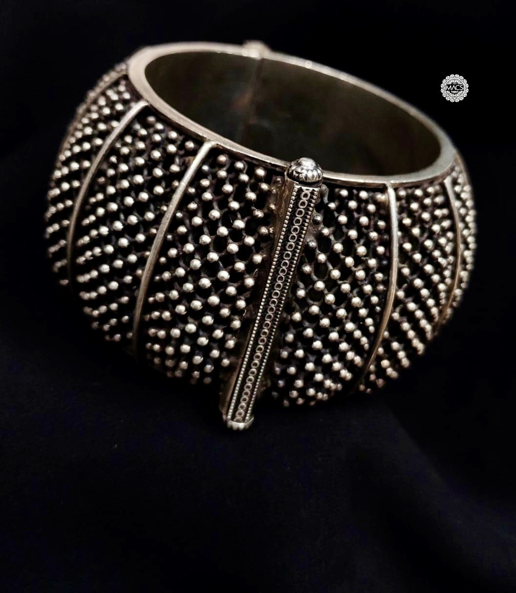 Chitai pure silver kada | Silver Kada | Chandi kada | MACS