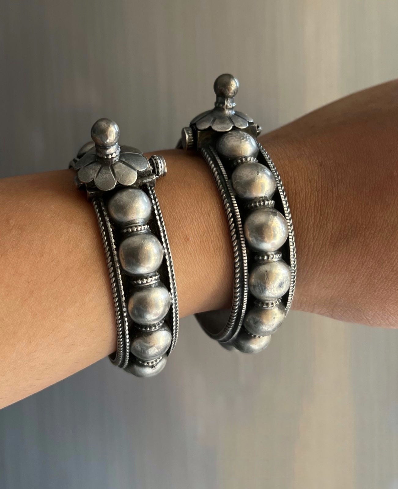 Shop 925 Pure Silver Bangles and Kada for women Online in India- MACS