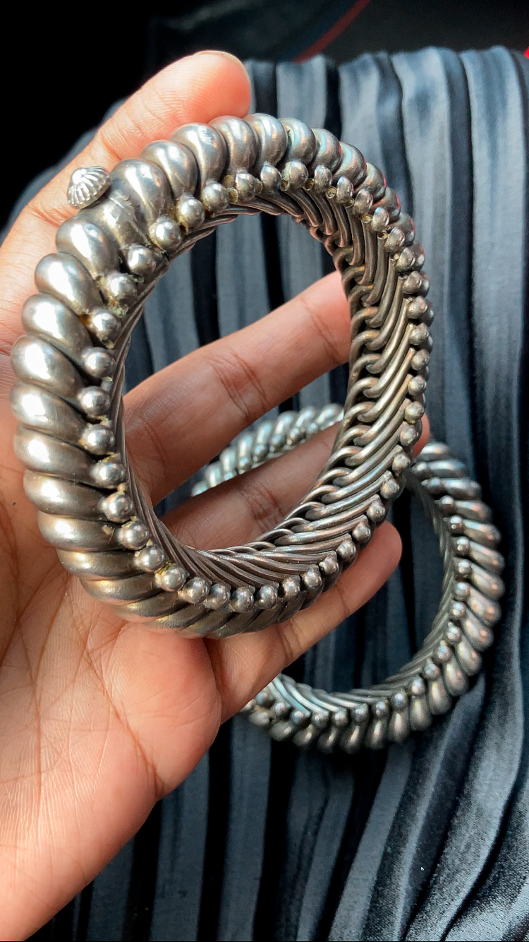 Silver Sutlada Kada | 925 silver Sutarla kada | Shindeshahi Toda |MACS